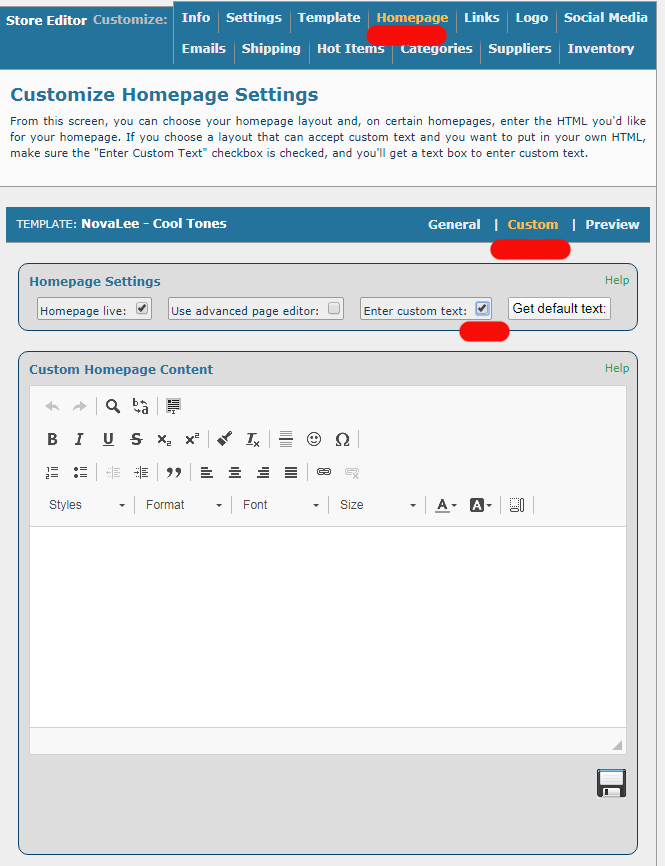 How Do I Edit My Home Page Text? – Creative Merch Support